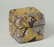 Kazaribako (decorative box) "Murasaki Shikibu" (woman poet of the Heian ...